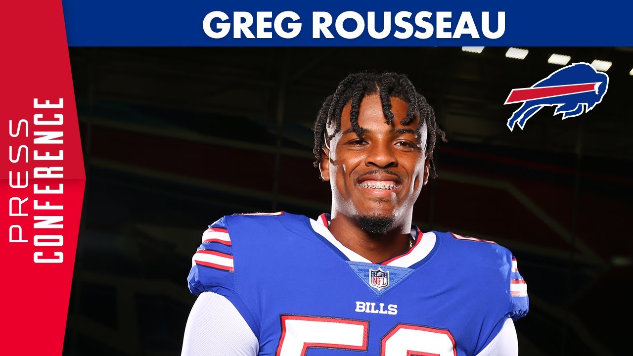 Greg Rousseau Feeling Blessed to be in Buffalo | Buffalo Bills - YouTube