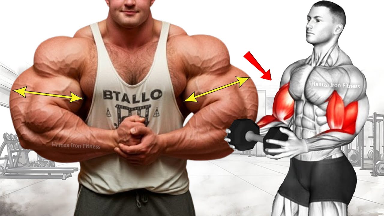 Super-Pump Arm Workout for Mass | Biceps And Triceps Workout - YouTube