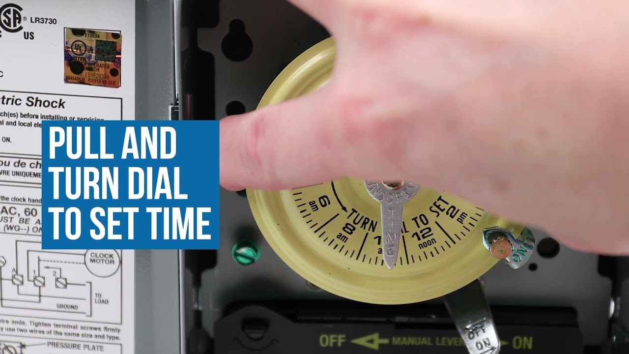 Intermatic T100 Series Mechanical Time Switches Deliver Long Lasting ...