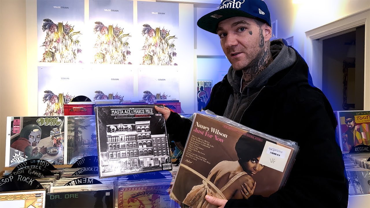 Vinyl Records Digging Vlog + Beat Making Video - YouTube