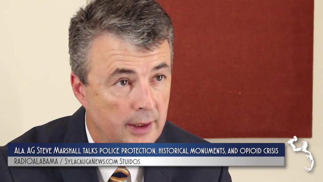 Alabama Attorney General Steve Marshall visits Sylacauga - YouTube