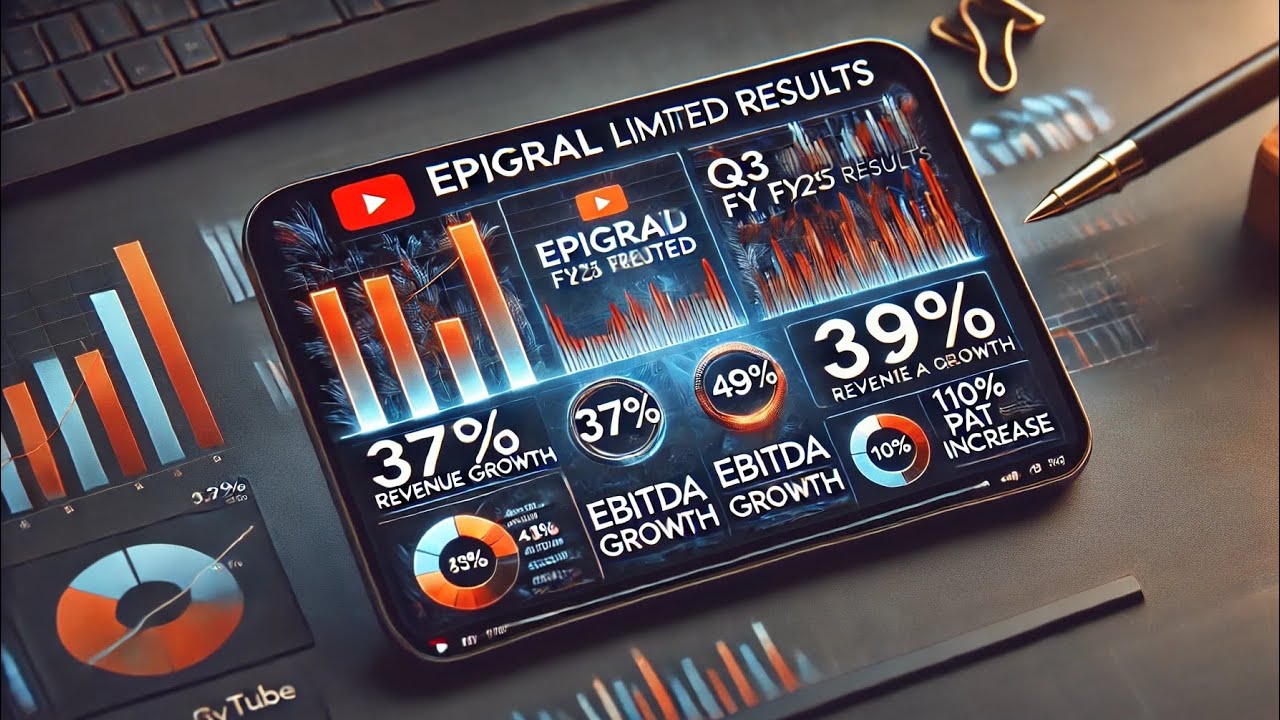 #Epigral Q3F25 financial results in telugu #nifty #market #new #trending #results #good #profit ...