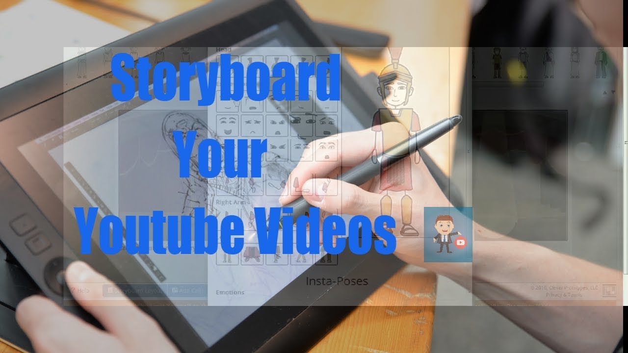 Quick and easy ways to storyboard youtube videos🤓 - YouTube