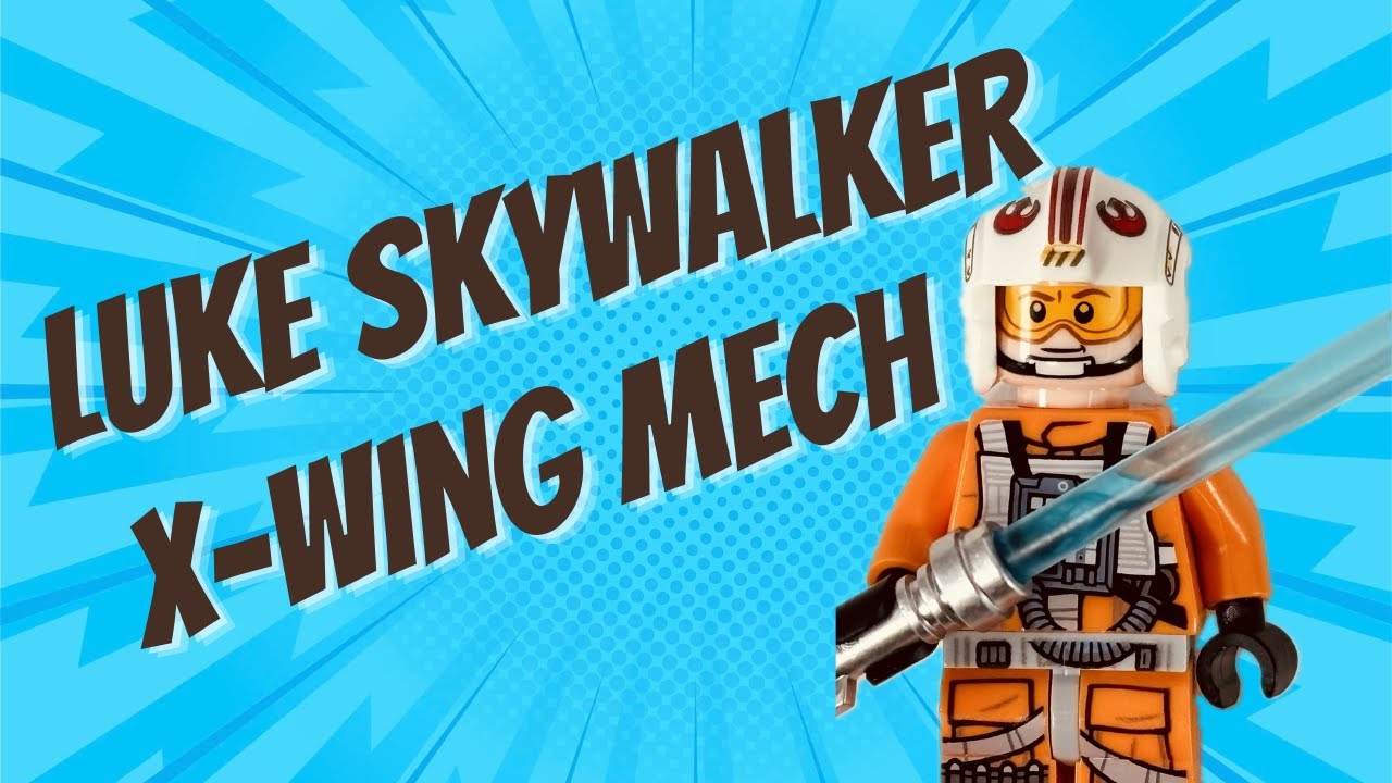 Lego Star Wars Luke Skywalker Mech Suit Build - YouTube