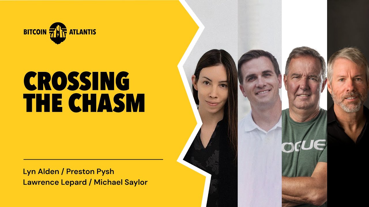 Lyn Alden / Preston Pysh / Lawrence Lepard / Michael Saylor at Bitcoin ...