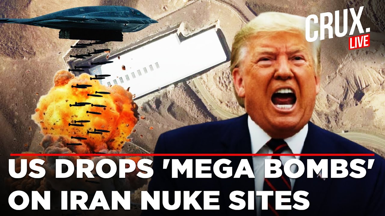 LIVE | US B2s Drop BUNKER BUSTERS On Fordow Nuclear Site, Iran Says ...