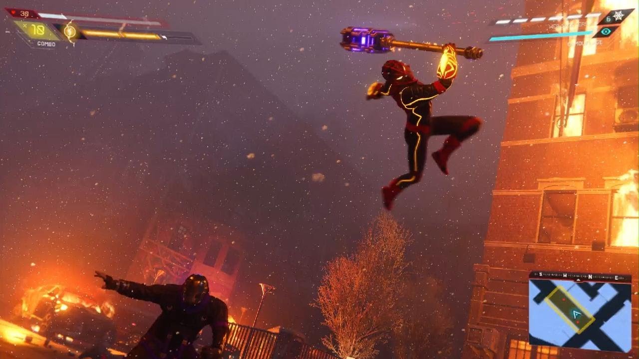 Marvel's Spider-Man Ps5 Tough Fight - YouTube