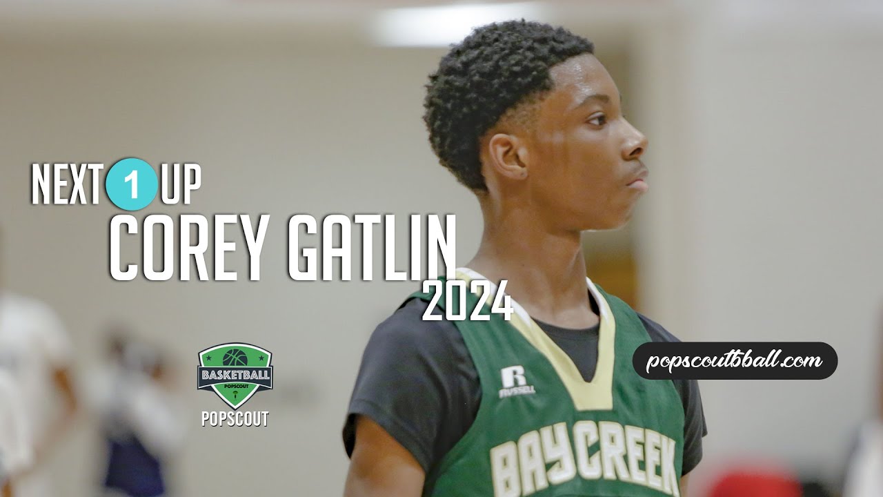 Corey Gatlin showin' out in middle school. The 2024 Hooper will be the ...