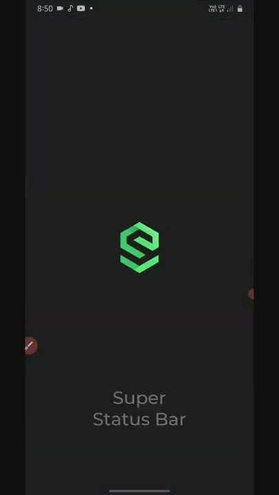 change system status bar on android phone.. 2022 new app - YouTube