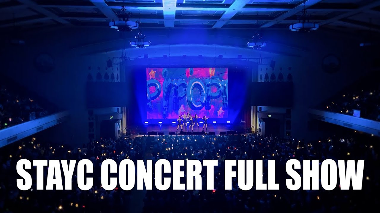 STAYC FULL CONCERT! [STAY TUNED] San Jose Civic CA 2025 - YouTube