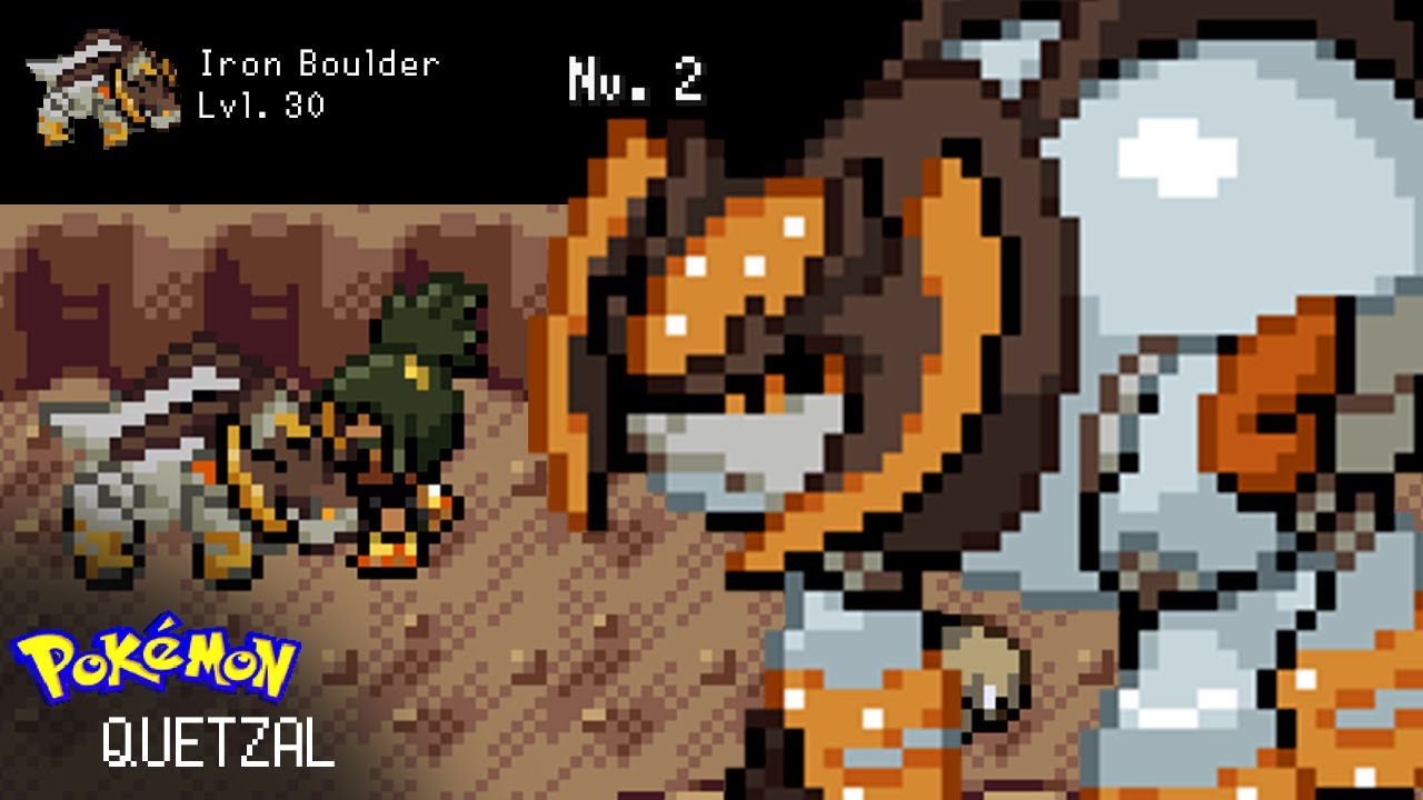 CÓMO CONSEGUIR a FERROMOLE (IRON BOULDER) en Pokémon Quetzal 8.0 ...