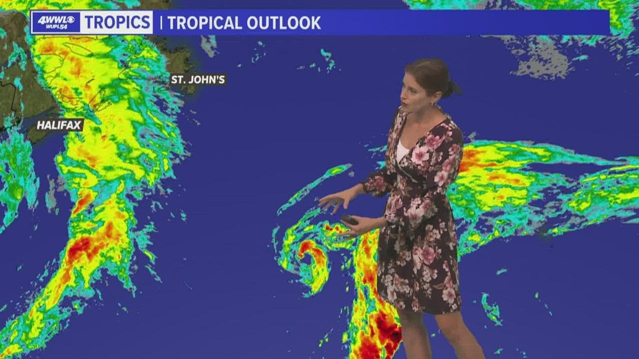 Sunday night tropical update: Tracking Wanda - YouTube