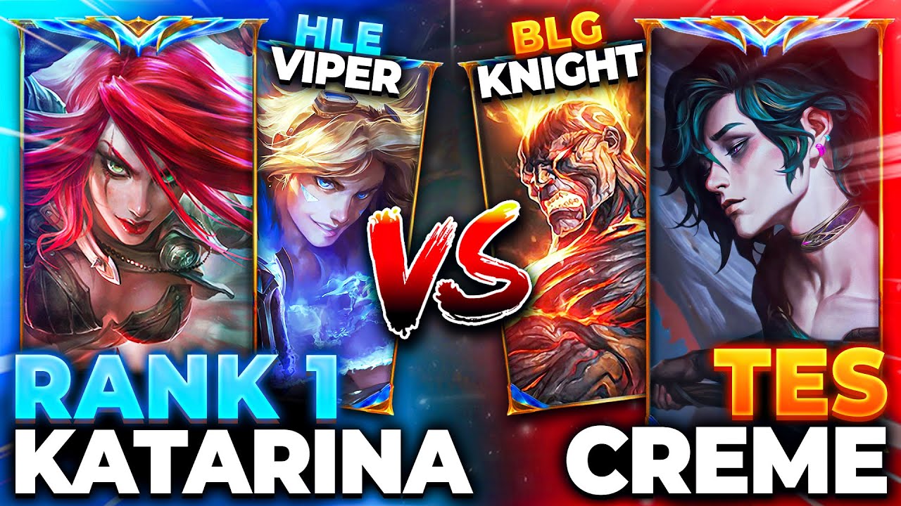 STOMPING WORLDS PLAYERS WITH THIS KATARINA BUILD - YouTube