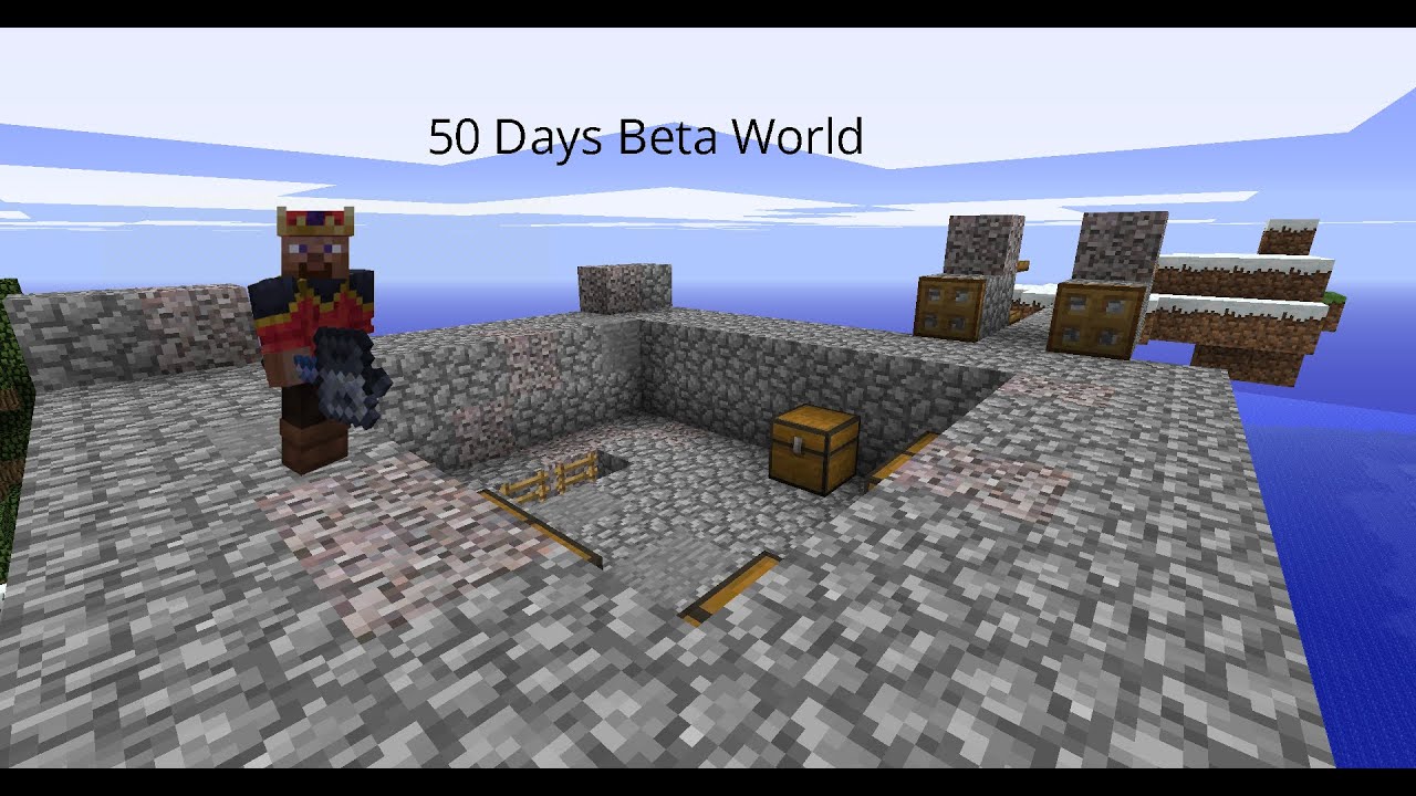 Minecraft Beta addition 50 Days PT 2 - YouTube