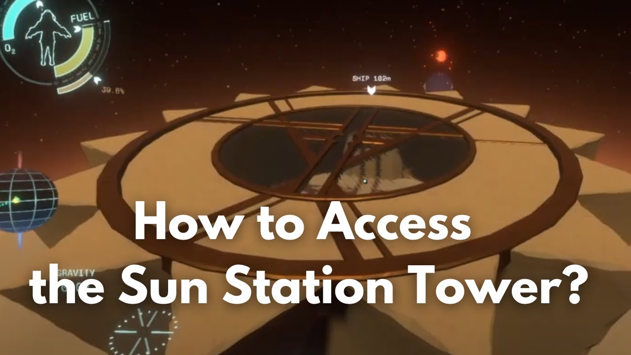 How to Access the Sun Station Tower in Outer Wilds - YouTube