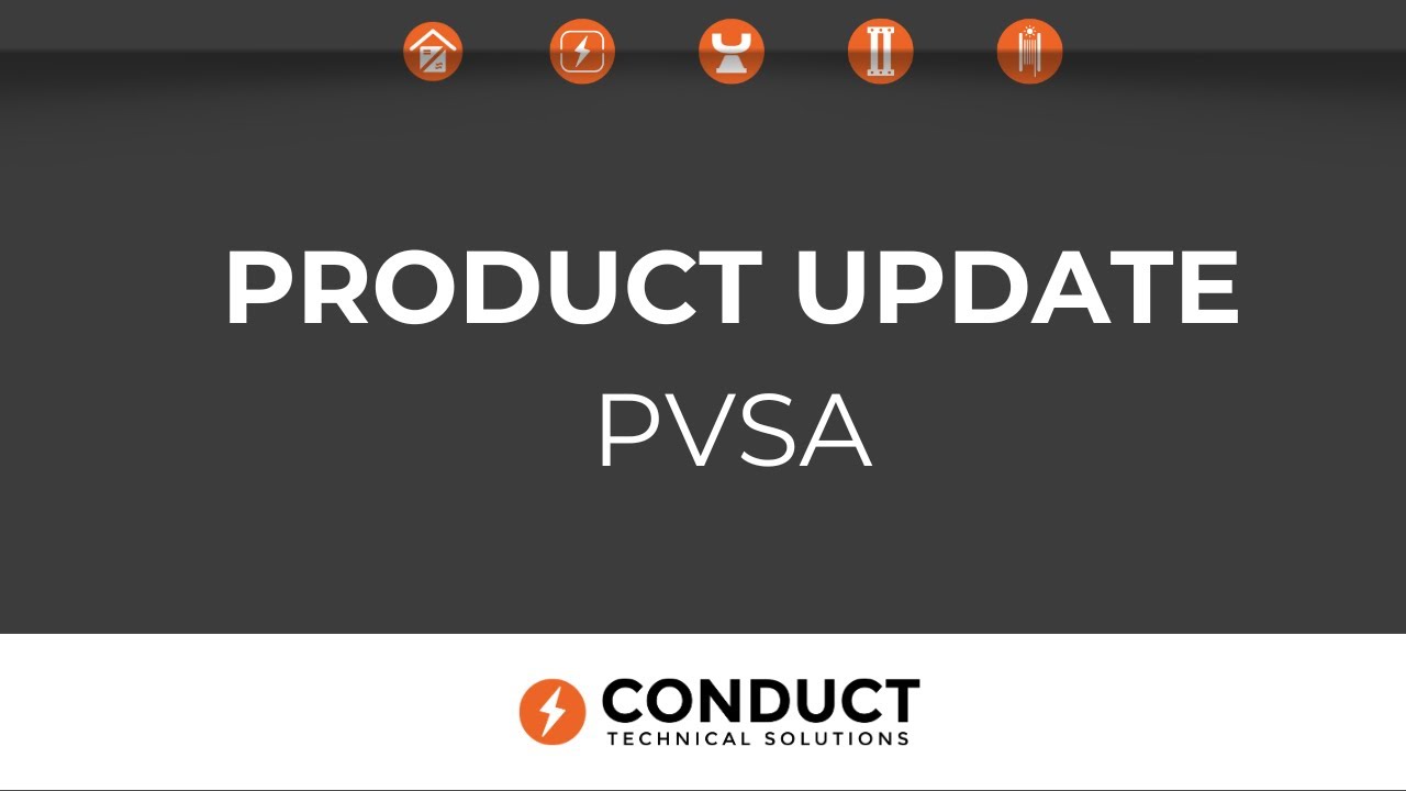 Conduct Product update PVSA - YouTube