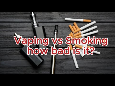 Regular cigars vs Vaping, are they bad for us ? - YouTube