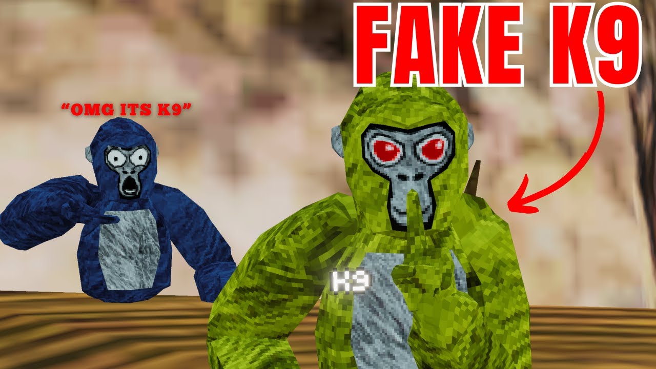 Becoming K9 in Gorilla Tag *Hilarious* - YouTube