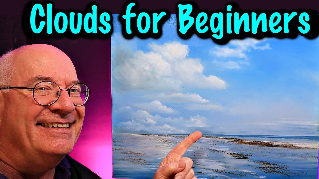 Simple Steps To Paint A Beautiful Cloudscape - Mastering The Art Of Oil Painting - YouTube