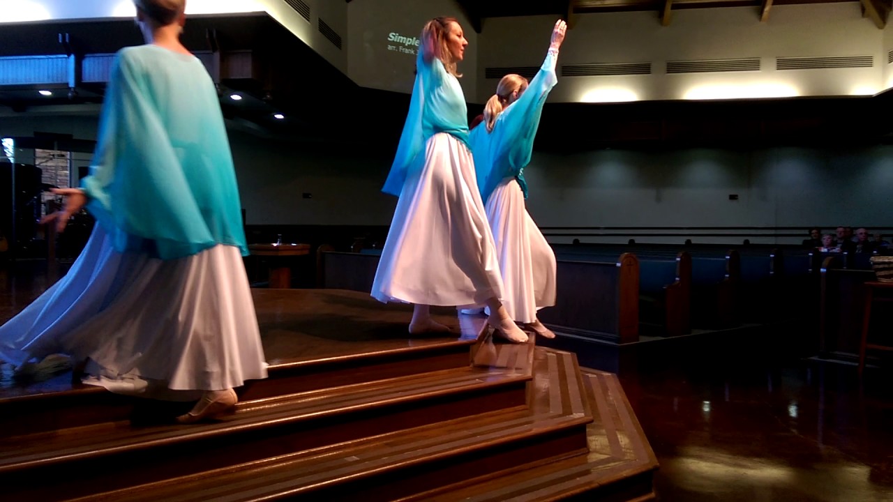 Simple Gifts - Liturgical Dance at Keller United Methodist Church - YouTube