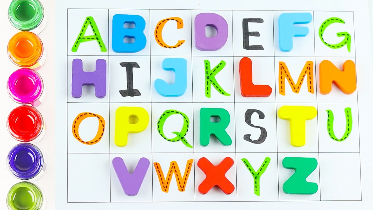 a for apple | abcd, alphabets | abc learning for toddlers | abc song ...