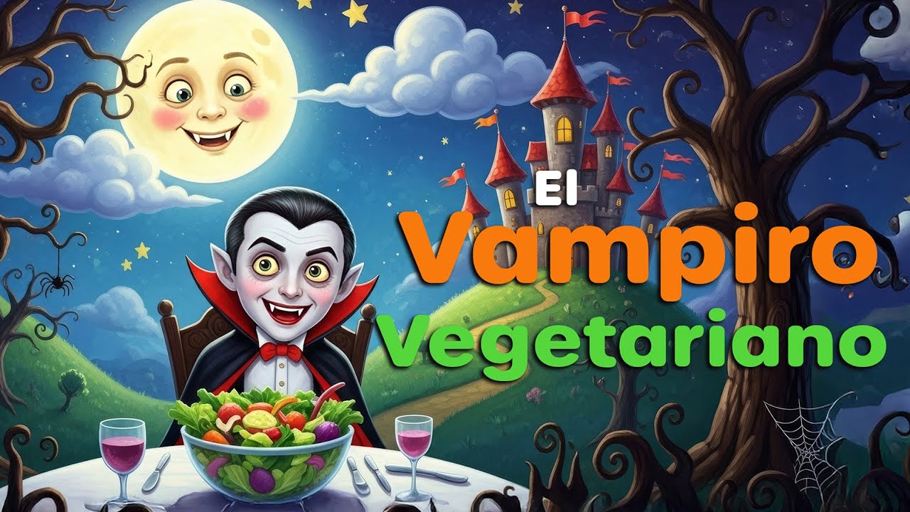 Cuento de Halloween - El Vampiro Vegetariano - YouTube