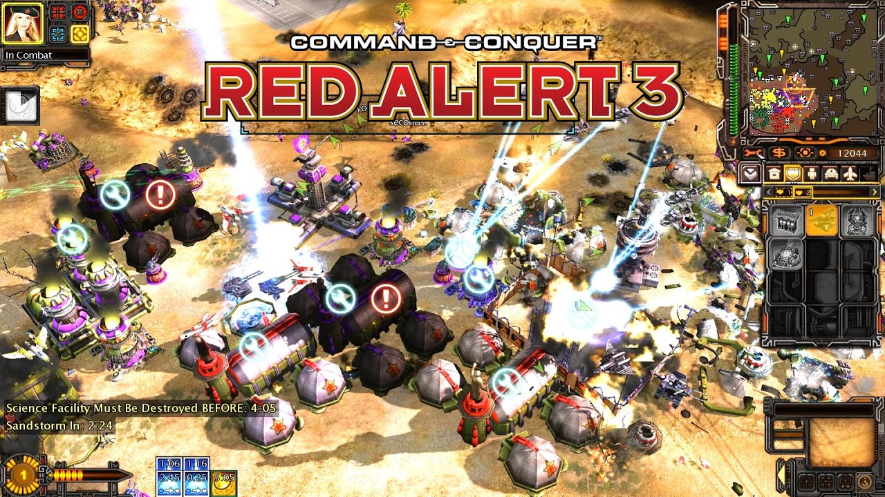 Red Alert 3 Corona MOD Celestial Empire | A Super Tough PVE Fight ...