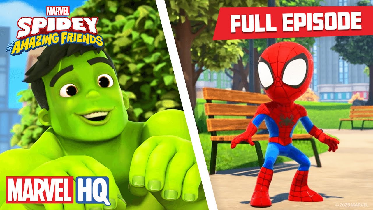 Hulk's Squirrely Switch 🐿️ | Full Episode | Spidey and His Amazing Friends |@disneyjr @MarvelHQ ...