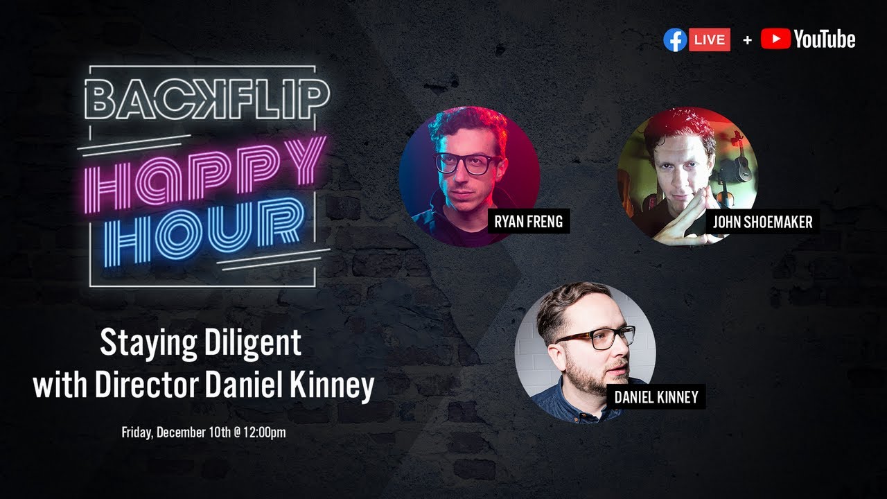 Staying Diligent with Director Daniel Kinney - Happy Hour - YouTube