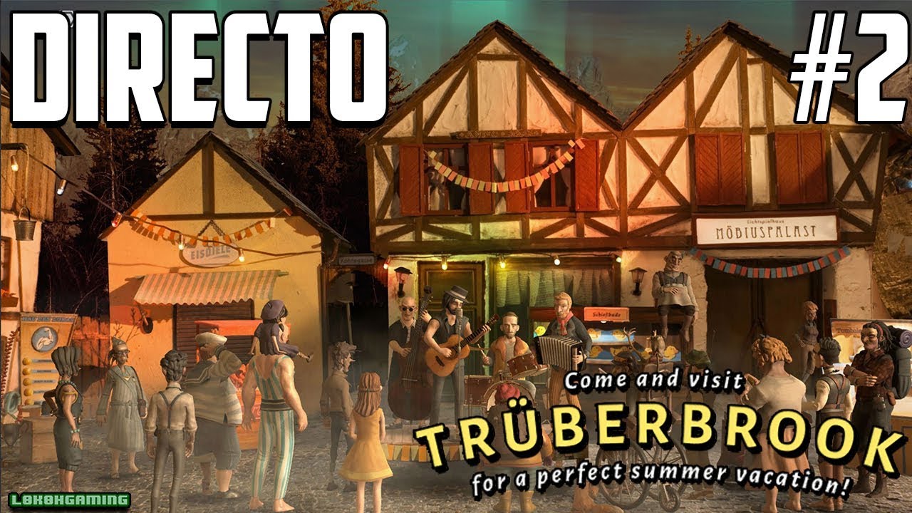 Truberbrook - Directo 2# Español - Final del Juego - Ending - Nintendo ...