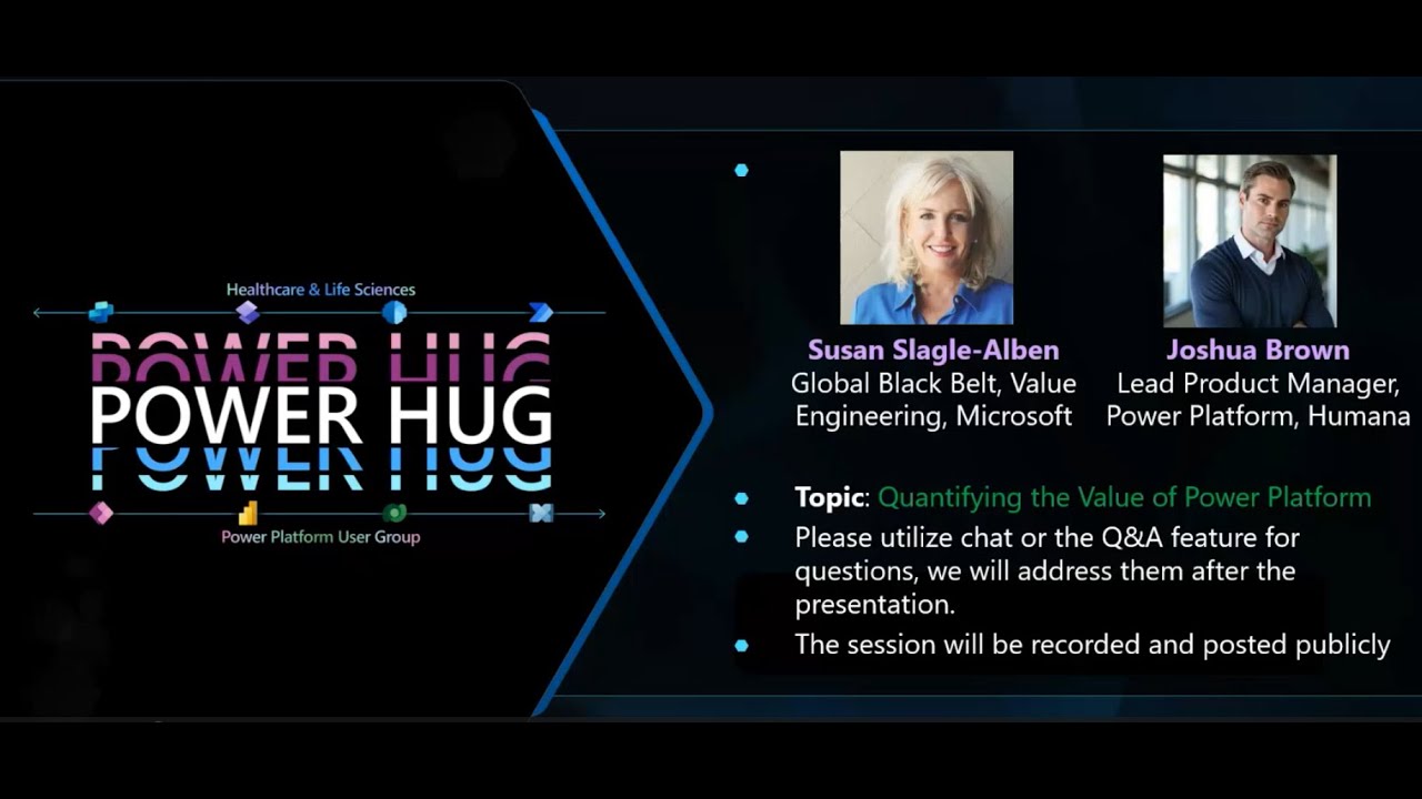 Power HUG - Session #15 - Quantifying the value of the Power Platform ...