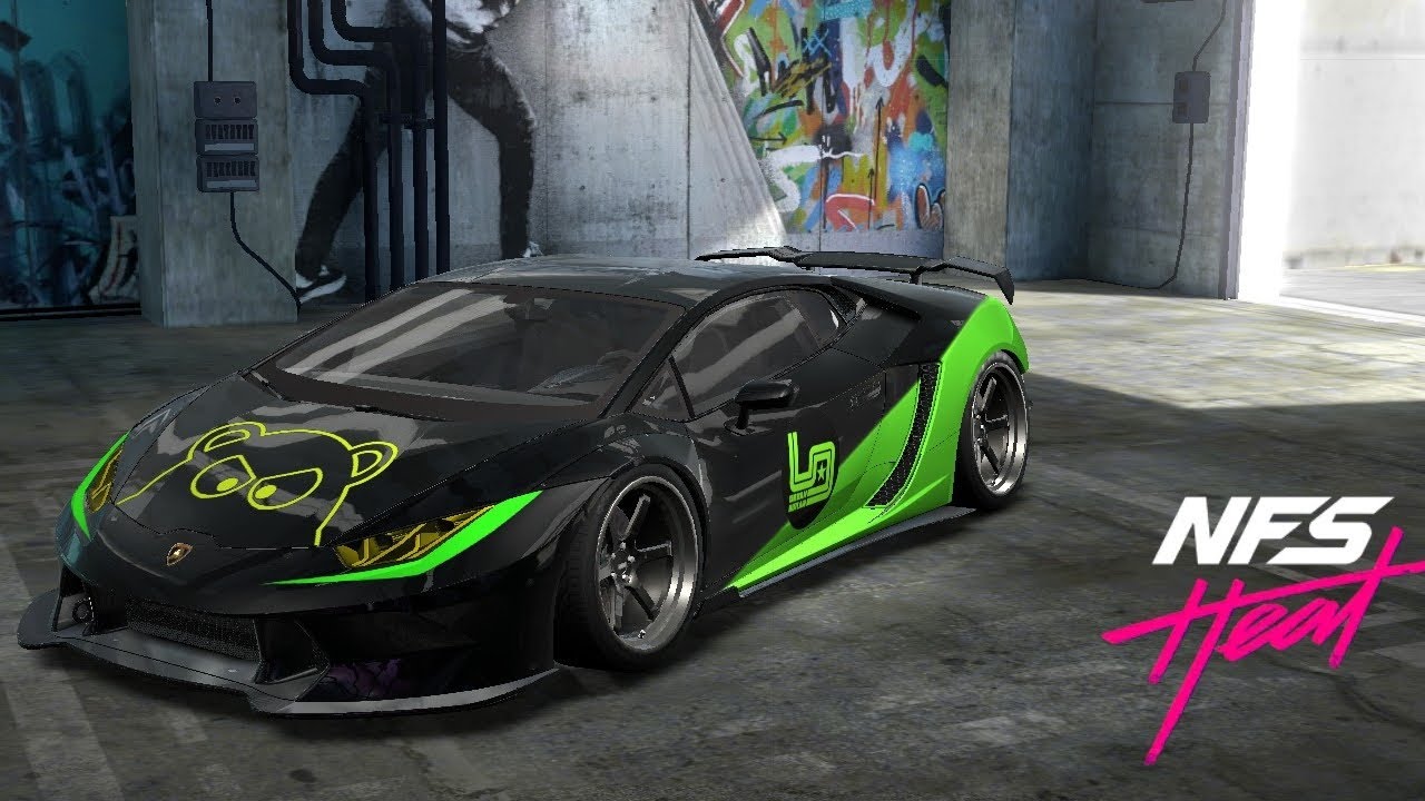 (NFS HEAT STUDIO) CUSTOMIZE LAMBORGHINI BODY LIBERTY WALK ...