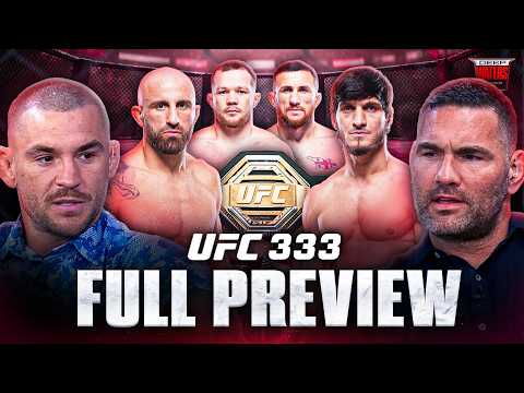 UFC 333 Full Card Breakdown 👀 | Alexander Volkanovski vs. Movsar Evloev, Merab vs. Yan | Deep Waters