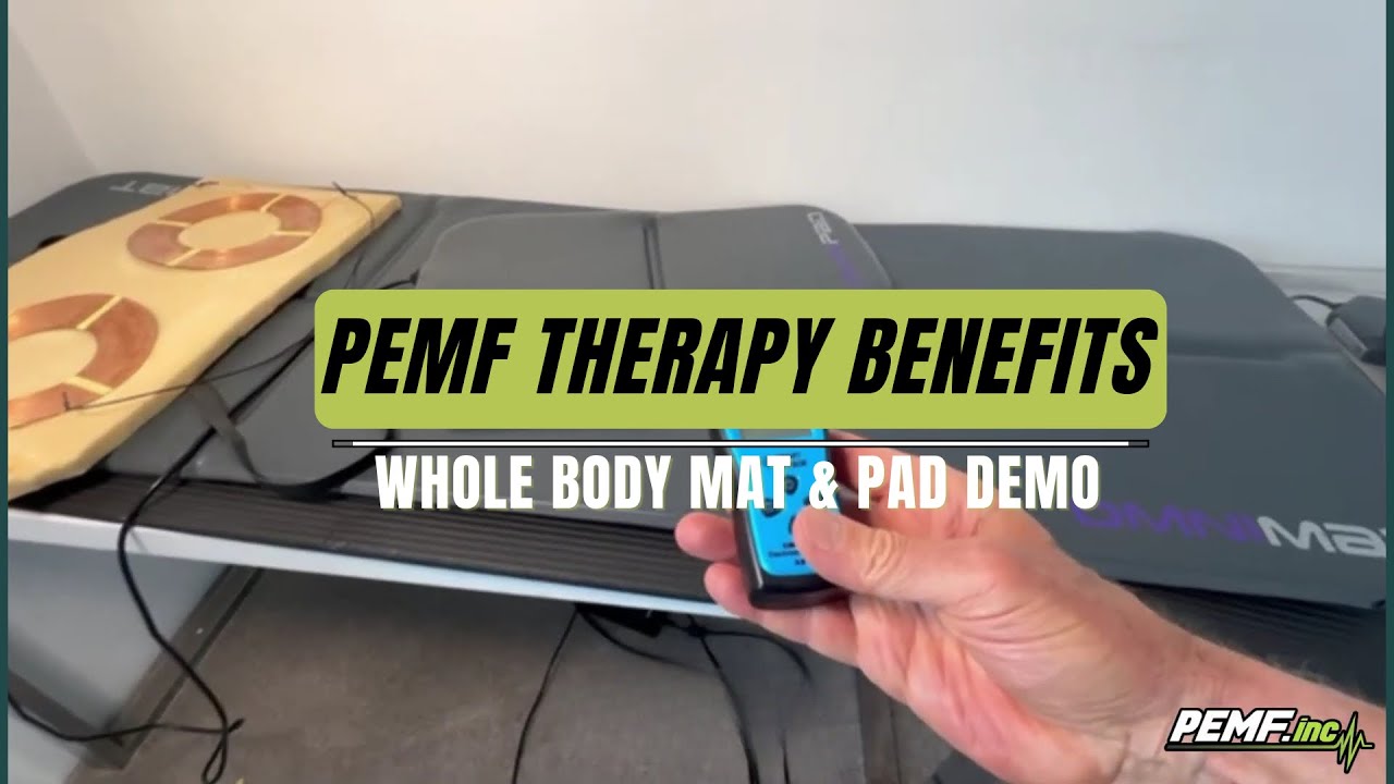 PEMF THERAPY Benefits; Whole Body PEMF Mat & Pad Demo - YouTube