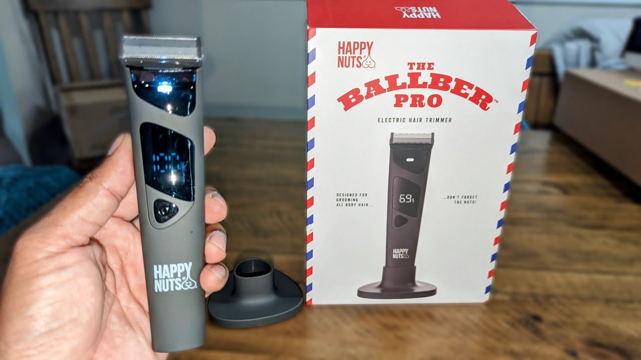 HAPPY NUTS The Ballber Pro Electric Groin & Body Hair Trimmer # ...
