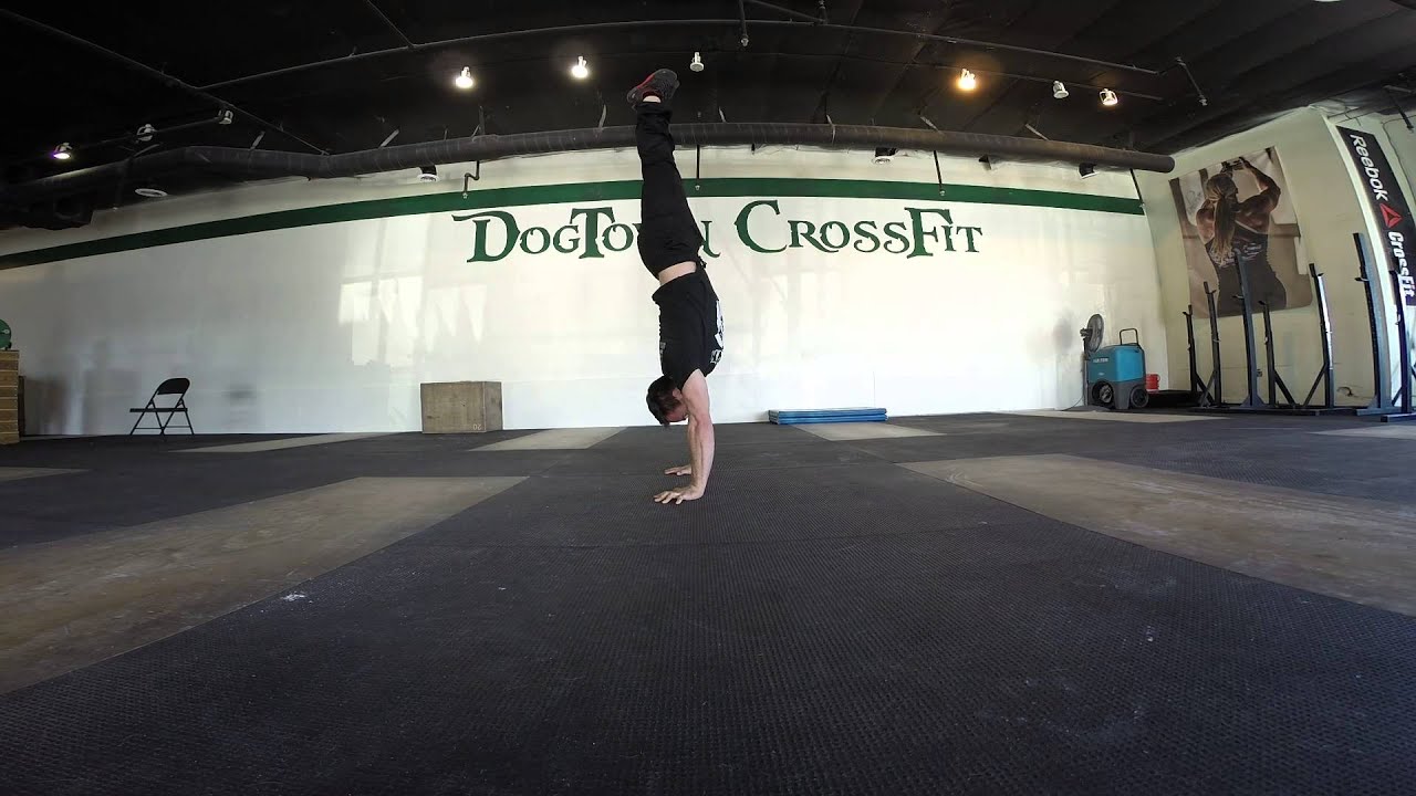 The Skill Wod -Freestanding Handstand Hold - YouTube