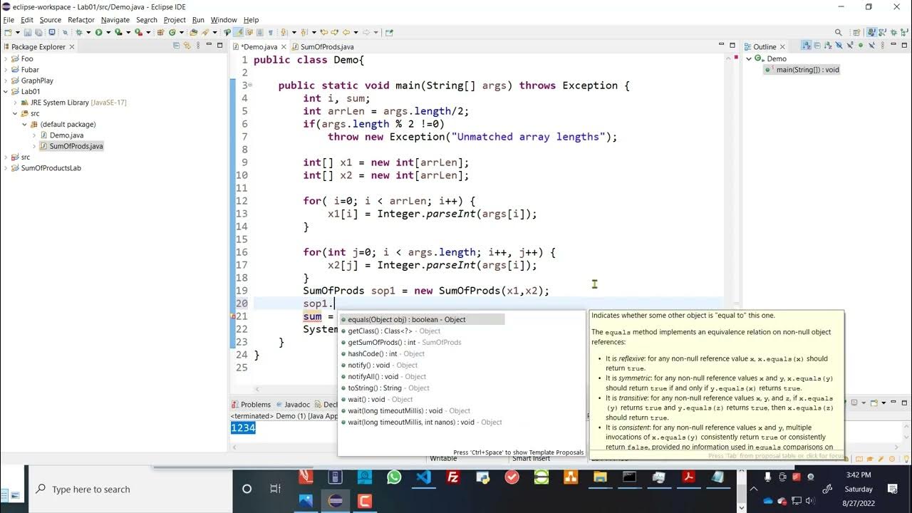 Starting an Eclipse IDE java project with existing files, Command-line ...