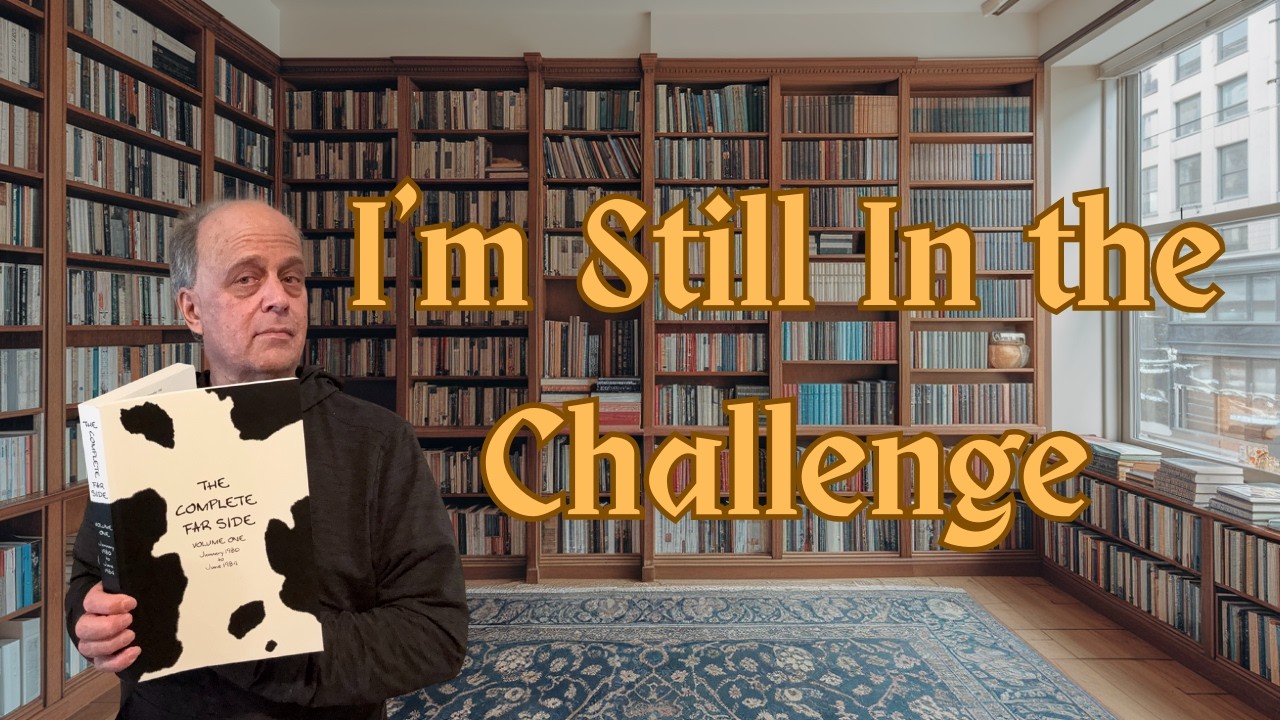 I'm Still Reading for the Read What You Own Challenge - YouTube