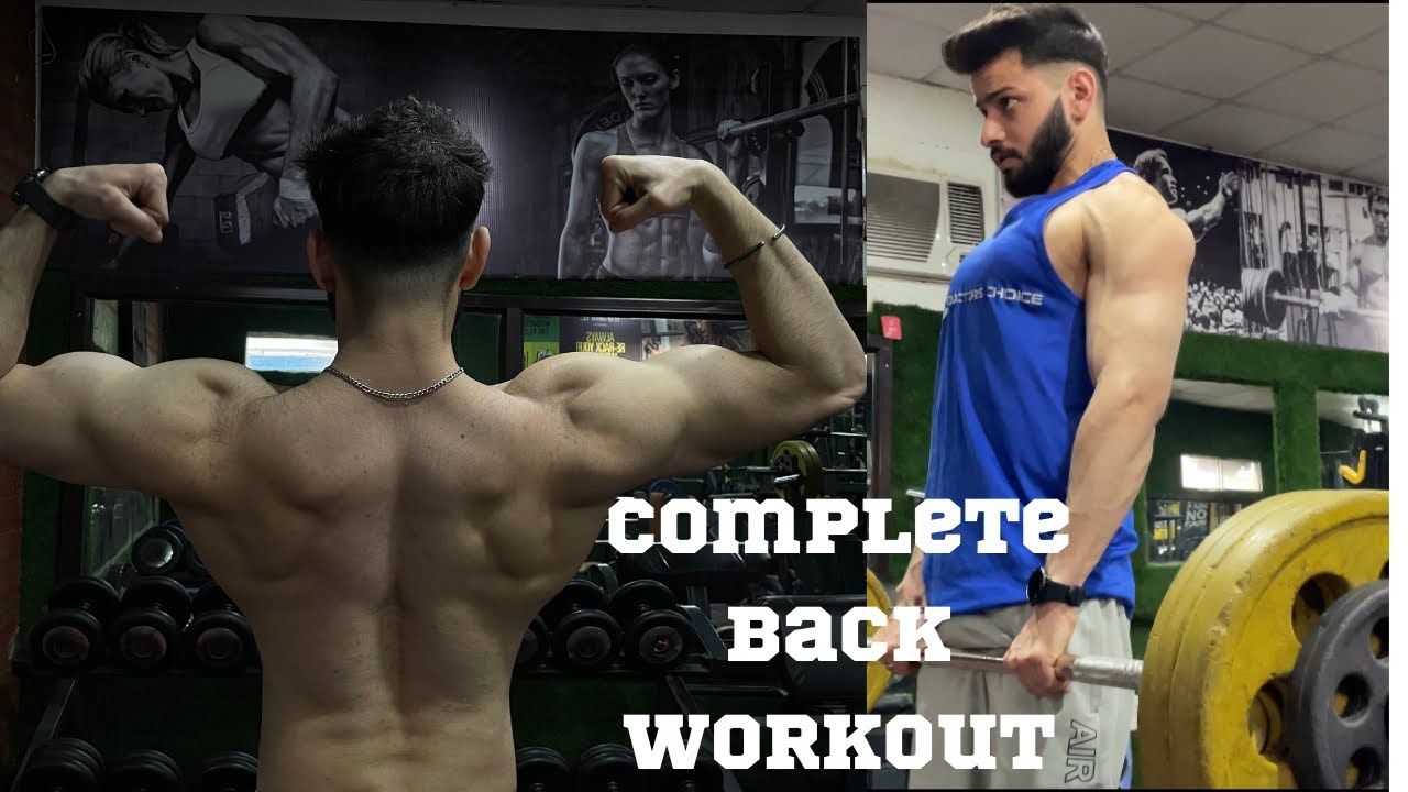 Back Workout | Full Back Workout For Gaining | #fitness #backworkout # ...