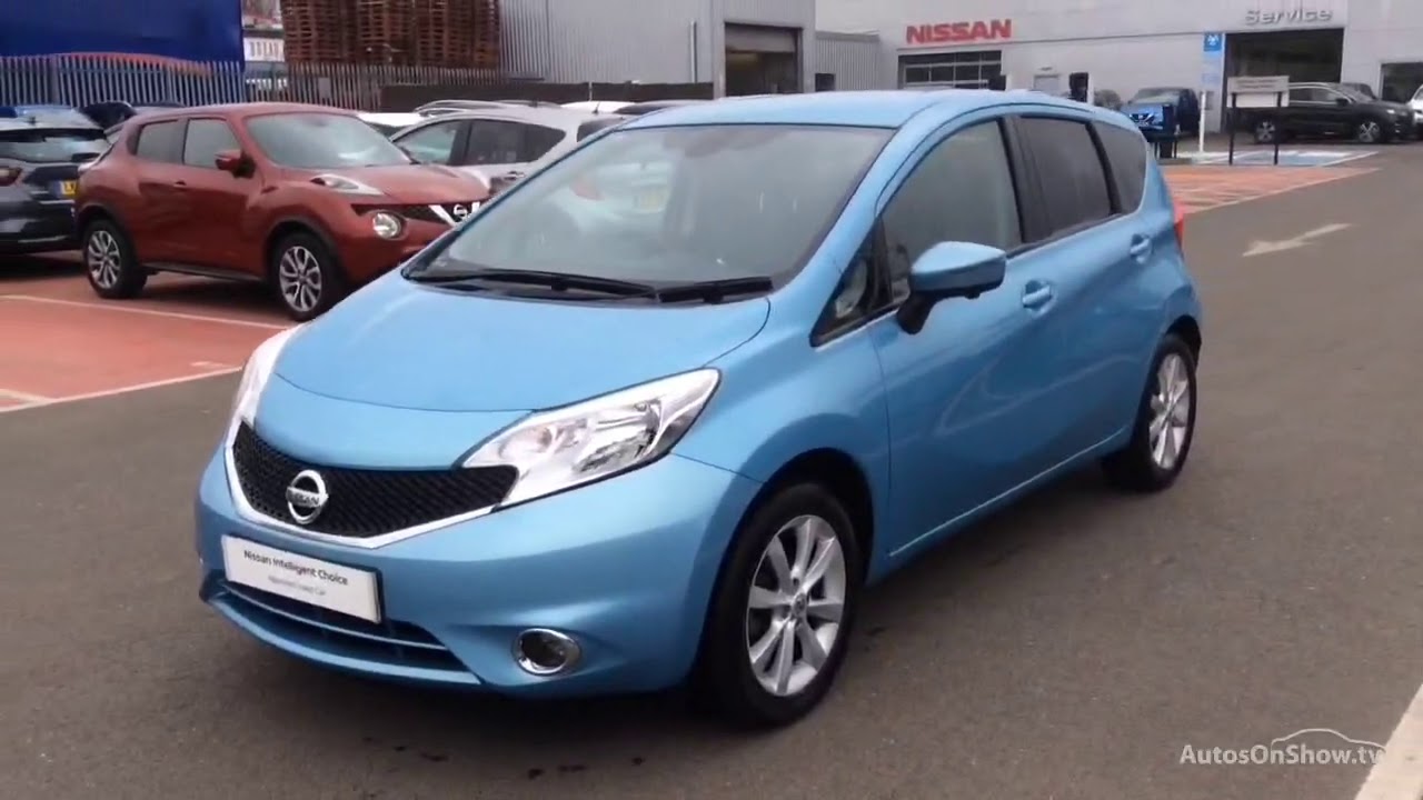 NISSAN NOTE TEKNA DIG-S BLUE 2016 - YouTube