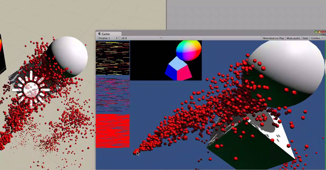 Unity GPU Screen Space Particle Collision - YouTube