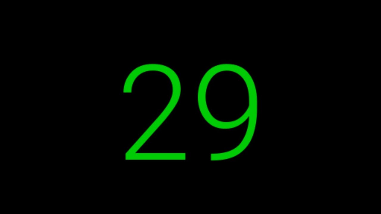 29 Second Timer - YouTube