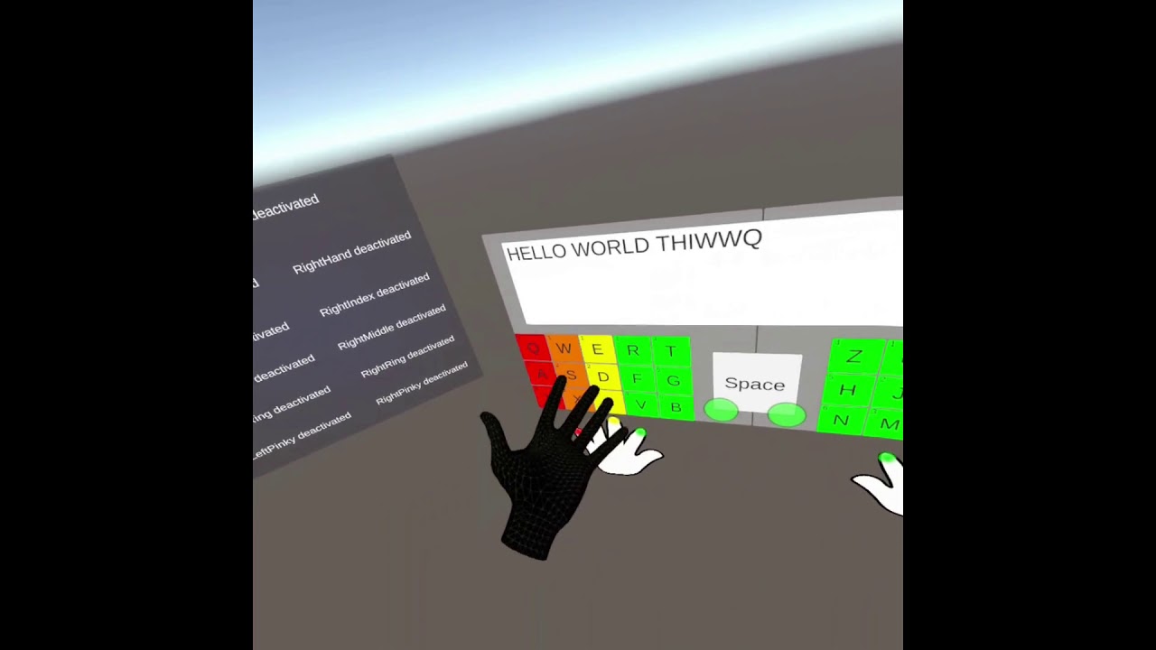 Selfmade - PinchType Virtual Keyboard For Hand Tracking on Oculus Quest ...