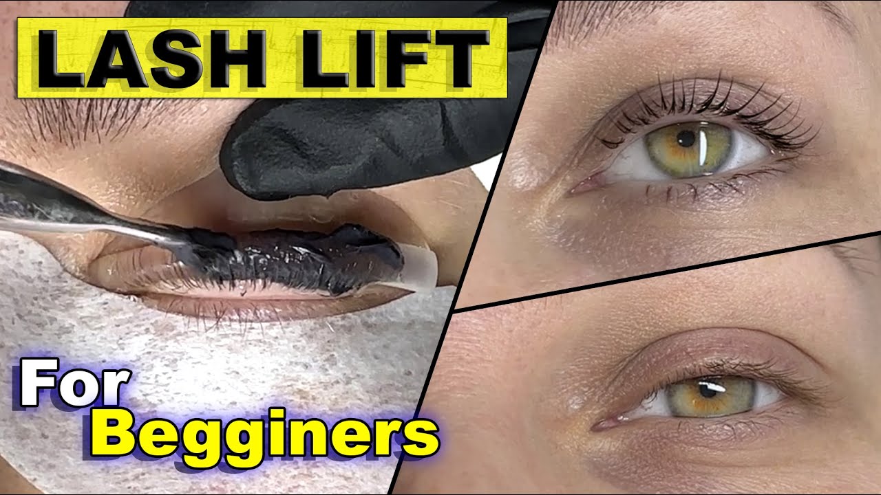 EYELASH LIFT TUTORIAL / lash lift tips and triks for begginers / full ...