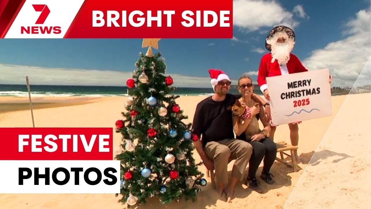 Santa brings Christmas cheer to the Northern Beaches | 7NEWS - YouTube