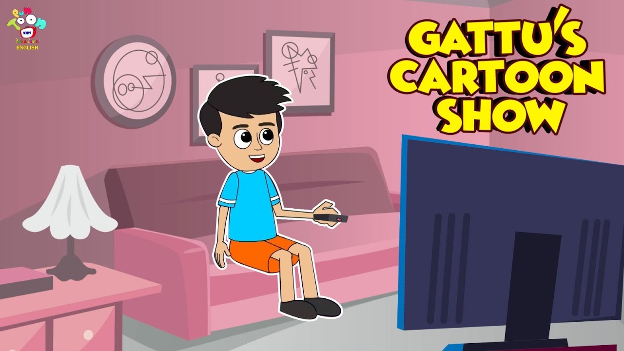 Gattu's Cartoon Show | Gattu's Tv Show | English Moral Stories ...