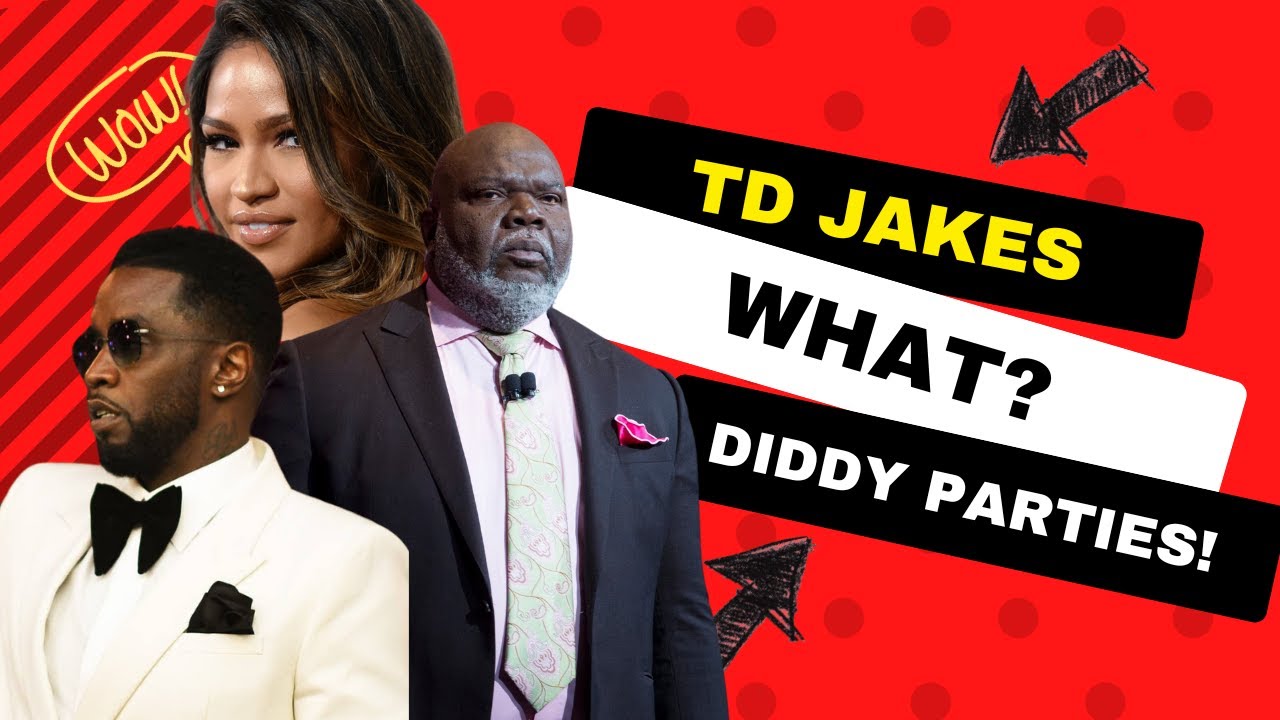 TD Jakes and Diddy Did What Together Wow Parties Cassie Exposed - YouTube