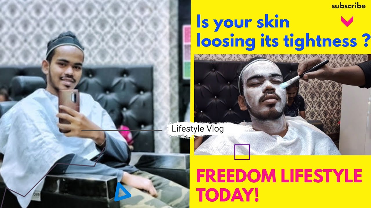 SKIN Tightening Treatment | DeTaning+Rubber Mask | Lifestyle Vlog ...