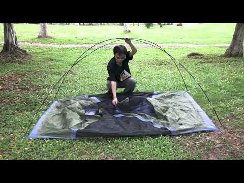 Night Cat Camping Tents 1-2 Person with Unique Rainfly