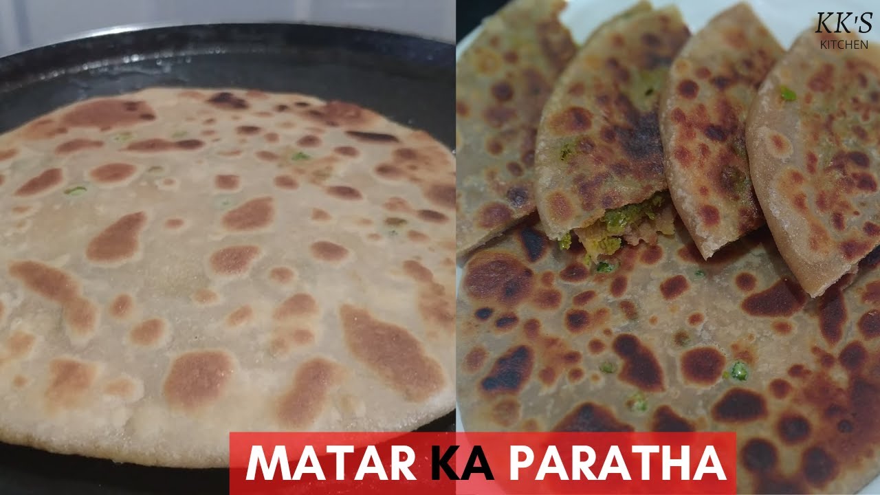 MATAR PARATHA | गरमा गरम हरे मटर के स्वादिष्ट पराठे | MATAR PARATHA ...